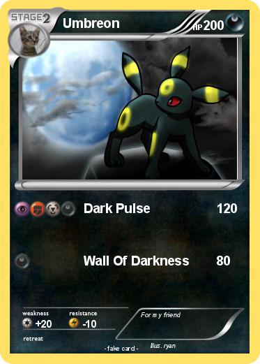 Pokémon Umbreon 1461 1461 - Dark Pulse - My Pokemon Card