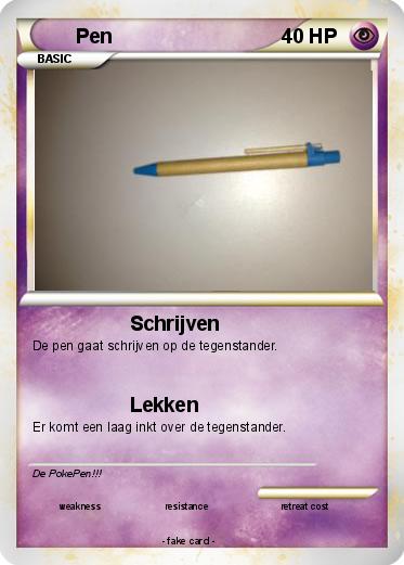 Pokémon Pen 30 30 - Schrijven - My Pokemon Card