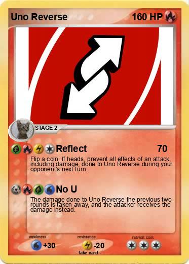 Pokémon Uno Reverse 129 129 - Reflect - My Pokemon Card