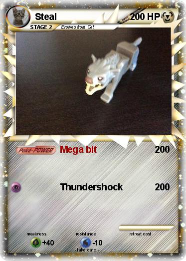 Pokémon Steal 32 32 - Mega bit - My Pokemon Card
