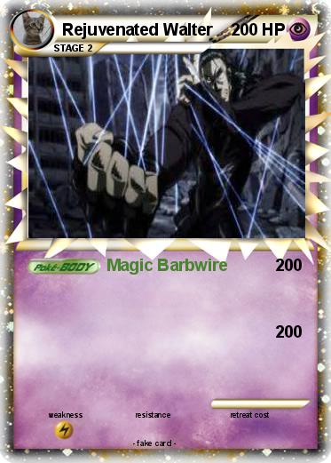 Pokémon Rejuvenated Walter - Magic Barbwire - My Pokemon Card