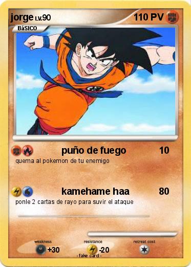 Pokémon jorge 183 183 - puño de fuego - Mi carta pokémon