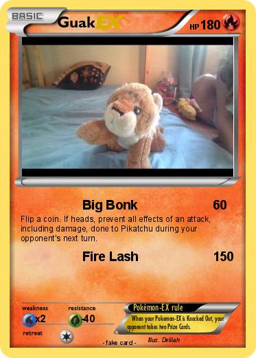 Pokémon Guak - Big Bonk - My Pokemon Card