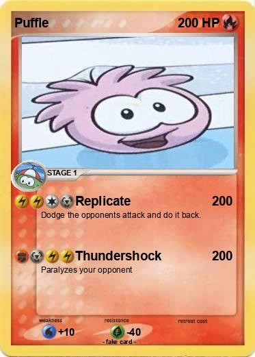 Pokémon Puffle 265 265 - Replicate - My Pokemon Card