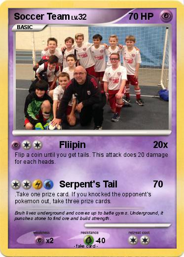 Pokémon Soccer Team 3 3 - Fliipin - My Pokemon Card