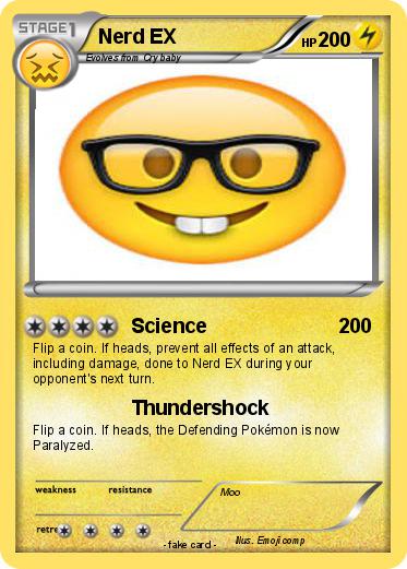 Pokémon Nerd EX 6 6 - Science - My Pokemon Card