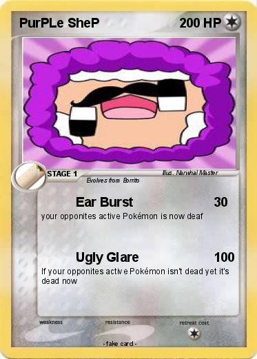 Pokémon PurPLe SheP 150 150 - Ear Burst - My Pokemon Card