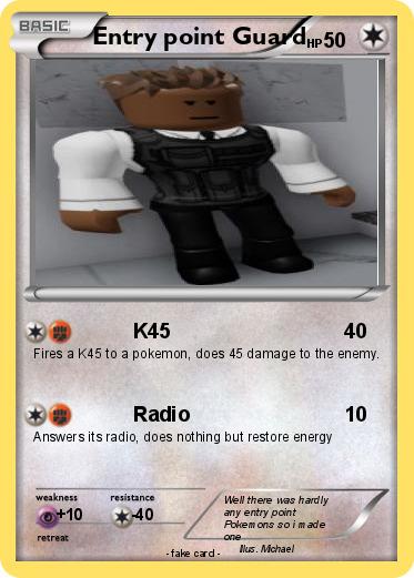 Pokémon Entry point Guard - K45 - My Pokemon Card
