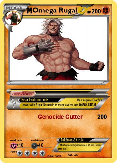 Pokémon Omega Rugal 1 1 - Genocide Cutter - My Pokemon Card