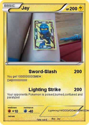 Pokémon Jay 1036 1036 - Sword-Slash - My Pokemon Card