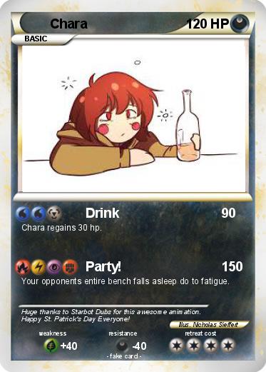 Pokémon Chara 289 289 - Drink - My Pokemon Card
