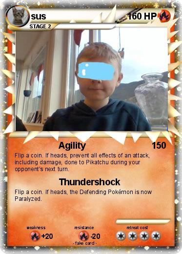 Pokémon sus 200 200 - Agility - My Pokemon Card