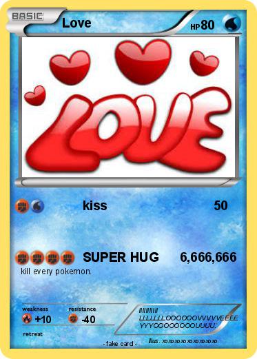 Pokémon Love 623 623 - kiss - My Pokemon Card