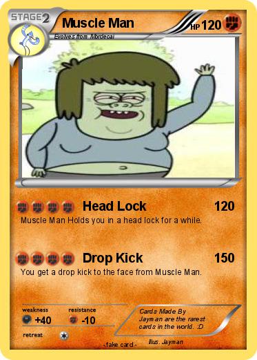 Pokémon Muscle Man 165 165 - Head Lock - My Pokemon Card
