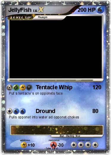 Pokémon Jellyfish 429 429 Tentacle Whip My Pokemon Card