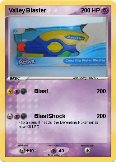 Pokémon Valley Blaster - Blast - My Pokemon Card