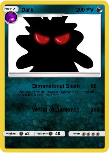 Pokémon Dark 28956 28956 - Dimensional Slash - Mi carta pokémon