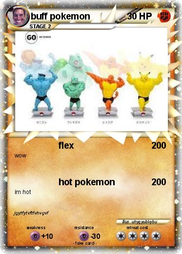 Pokémon buff pokemon - flex - My Pokemon Card