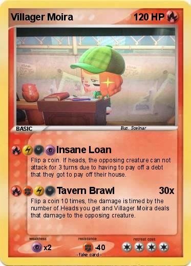 Pokémon Villager Moira - Insane Loan - My Pokemon Card