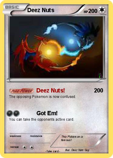 Pokémon Deez Nuts 23 23 - Deez Nuts! - My Pokemon Card