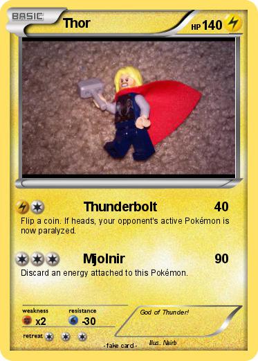 Pokémon Thor 732 732 - Thunderbolt - My Pokemon Card