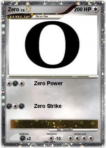 Pokémon Zero 487 487 - Zero Power - My Pokemon Card