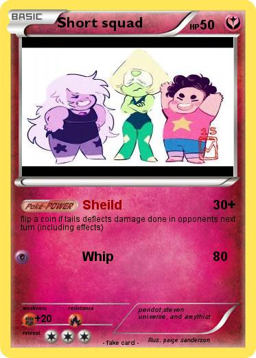 Pokémon Short squad - Sheild - My Pokemon Card