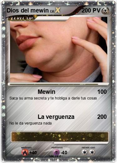 Pokémon Dios del mewin - Mewin - Mi carta pokémon