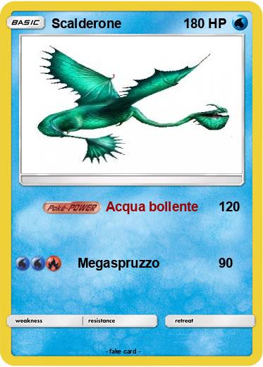 Pokémon Scalderone 1 1 - Acqua bollente - My Pokemon Card