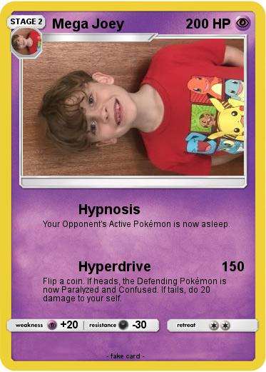 Pokémon Mega Joey - Hypnosis - My Pokemon Card