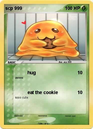 Pokémon scp 999 42 42 - hug - My Pokemon Card