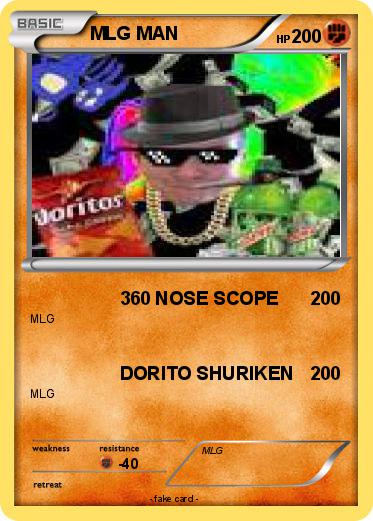 Pokémon MLG MAN 5 5 - 360 NOSE SCOPE - My Pokemon Card