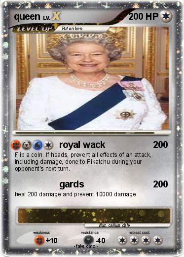Pokémon queen 174 174 - royal wack - My Pokemon Card