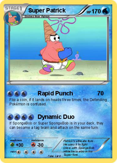 Pokémon Super Patrick 9 9 - Rapid Punch - My Pokemon Card