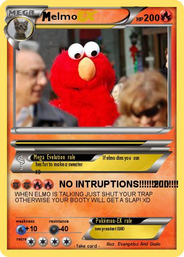 Pokémon elmo 995 995 - NO INTRUPTIONS!!!!!!!!!!!!!!!! - My Pokemon Card