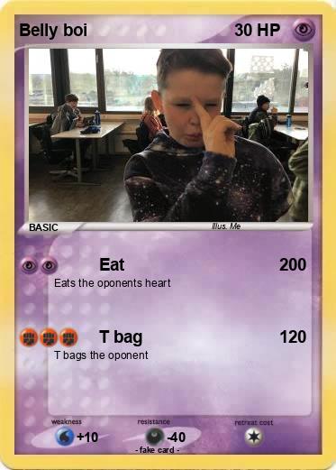 Pokémon Belly boi - Eat - My Pokemon Card