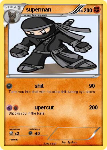 Pokémon superman 591 591 - shit - My Pokemon Card