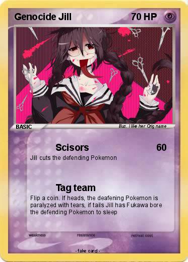 Pokémon Genocide Jill - Scisors - My Pokemon Card