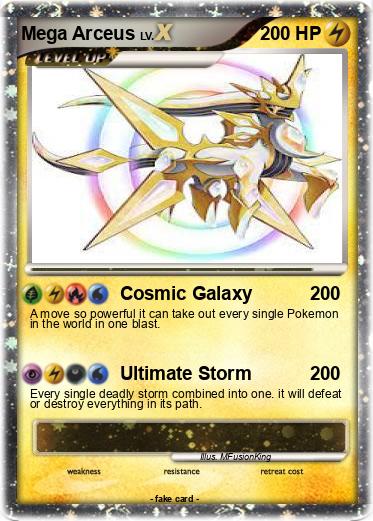 Pokémon Mega Arceus 339 339 - Cosmic Galaxy - My Pokemon Card