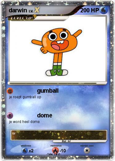 Pokémon darwin 355 355 - gumball - My Pokemon Card