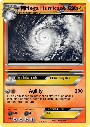 Pokémon Mega Hurricane GX - Agility - My Pokemon Card