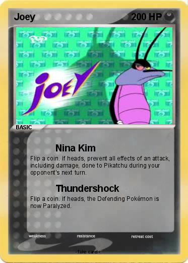 Pokémon Joey 558 558 - Nina Kim - My Pokemon Card
