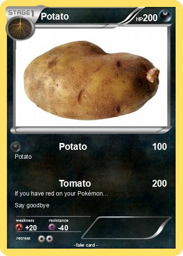 Pokémon Potato 1020 1020 - Potato - My Pokemon Card