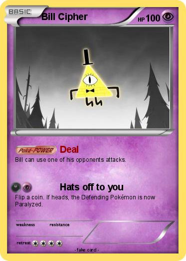 Pokémon Bill Cipher 560 560 - Deal - My Pokemon Card