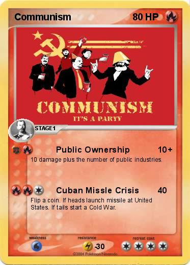 Pokémon Communism - Public Ownership - My Pokemon Card