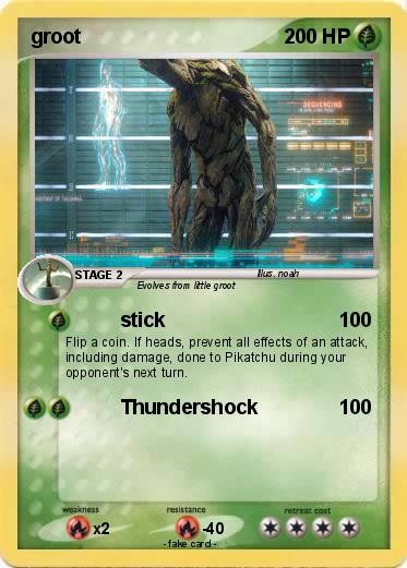 Pokémon groot 46 46 - stick - My Pokemon Card