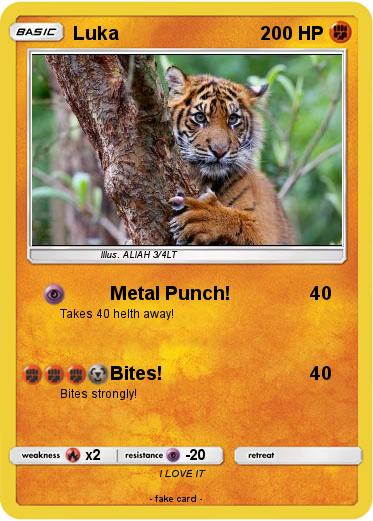 Pokémon Luka 183 183 - Metal Punch! - My Pokemon Card