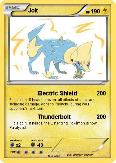 Pokémon Jolt 18 18 - Electric Shield - My Pokemon Card