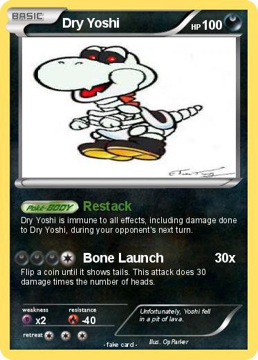 Pokémon Dry Yoshi 5 5 - Restack - My Pokemon Card