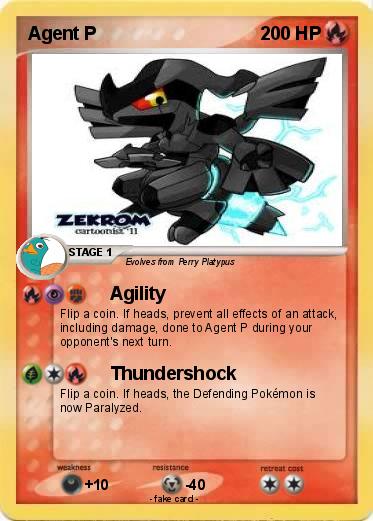Pokémon Agent P 280 280 - Agility - My Pokemon Card